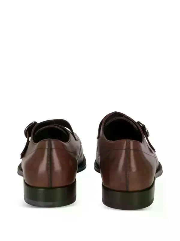 TOD'S Leather Monk Strap Shoes