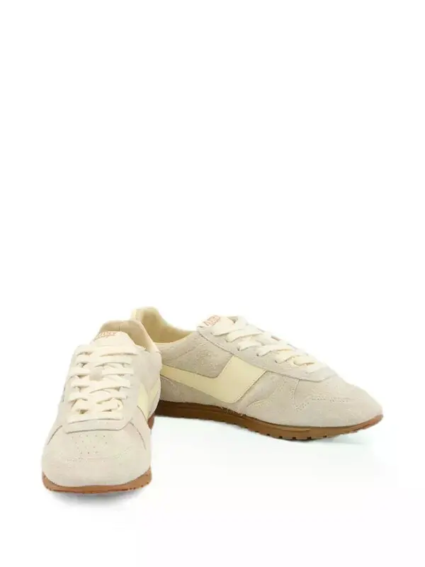 AUTRY Windspin Suede Panelled Sneakers - Neutrals
