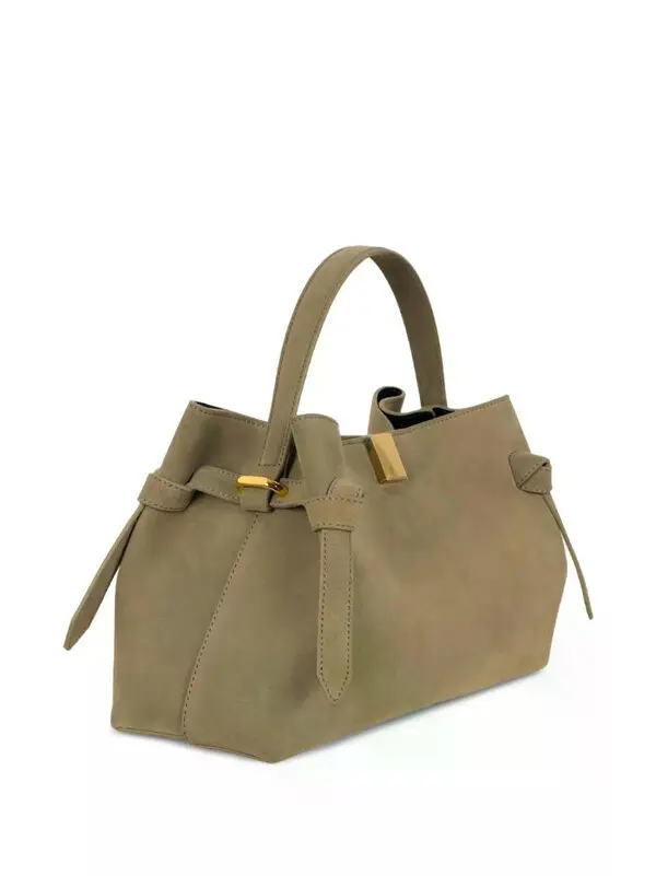 Yuzefi Suede Knotted Handbag