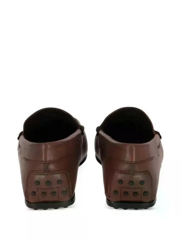 TOD'S Gommino Leather Loafers