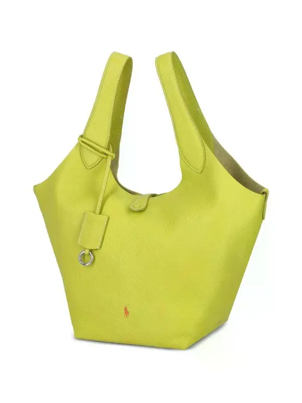 Polo Ralph Lauren Play Leather Tote Bag - Green