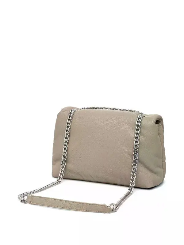 Armani Exchange Quilted Leather Shoulder Bag - Neutrals