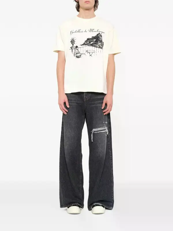 Rhude Montenegro Morada Graphic-print T-shirt