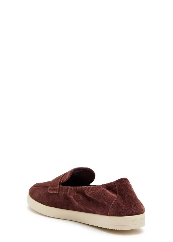 Tory Burch Suede Ballet Sport Loafers - Brown