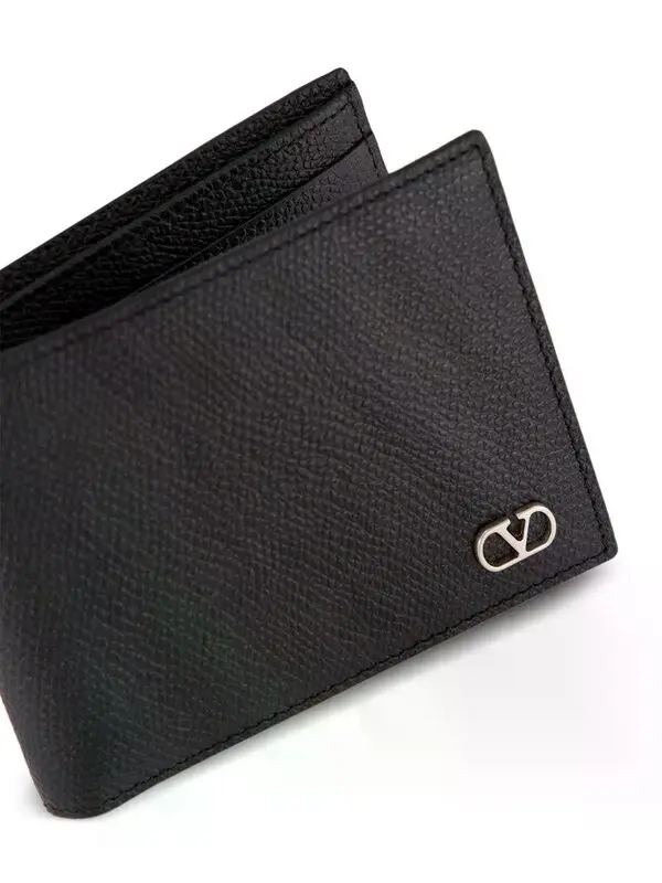 Valentino Garavani Vlogo Signature Bifold Wallet - Black