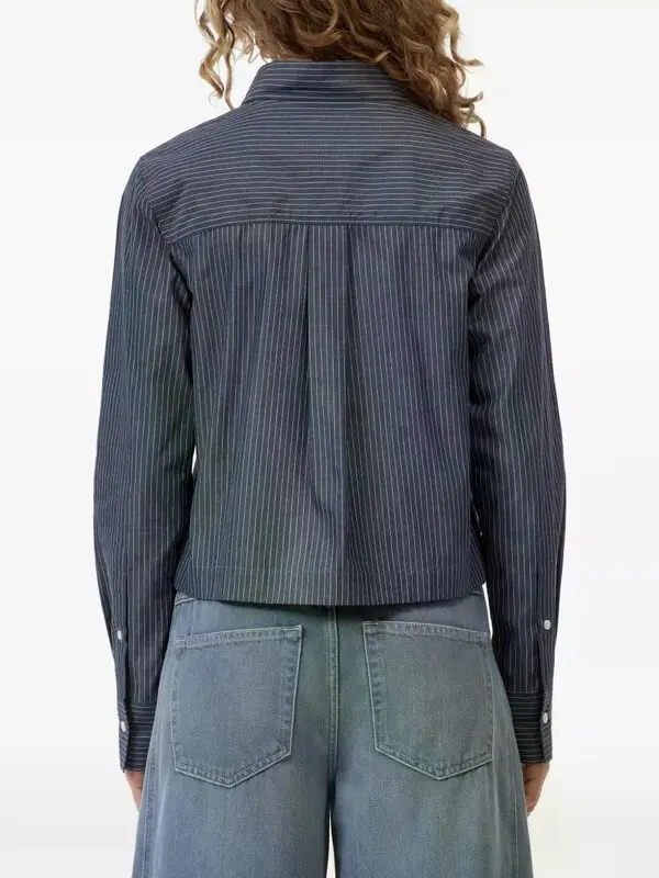 Closed Pinstriped Shirt