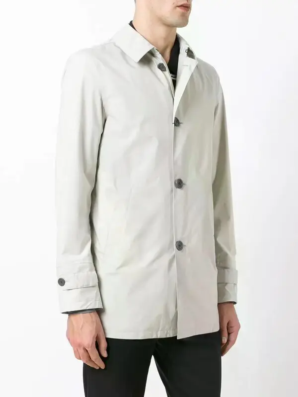 Herno Classic Buttoned Coat
