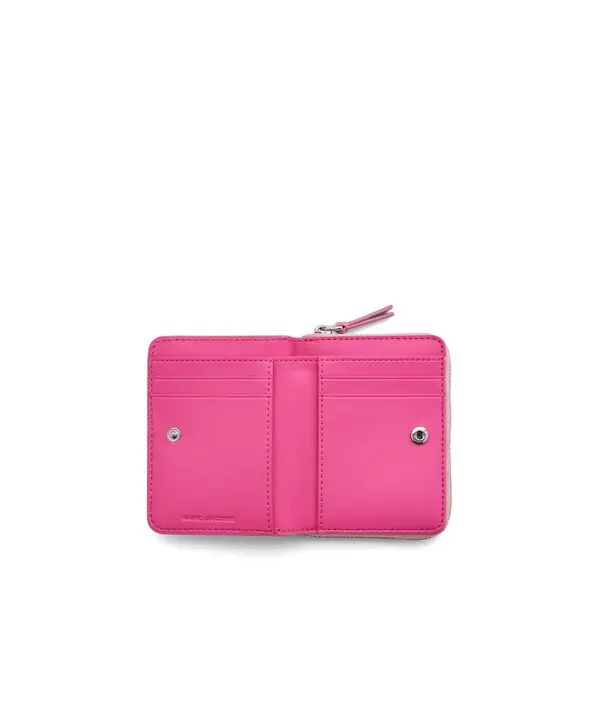 Marc Jacobs Logo Printed Zipped Mini Compact Wallet