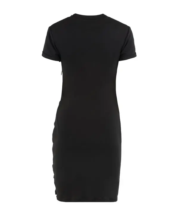 Alexander McQueen Gathered Detailed Mini Dress