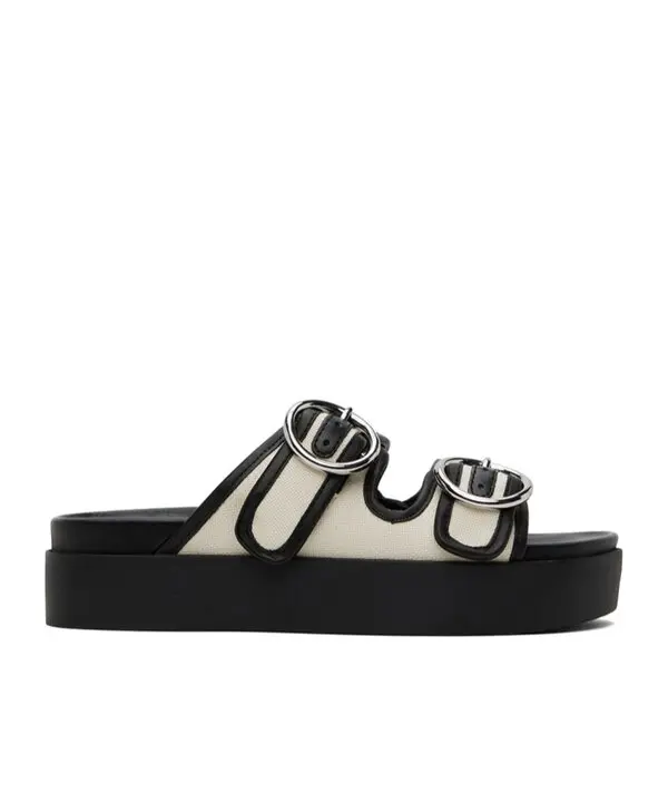 RAG  BONE Geo Buckle Platform Slides