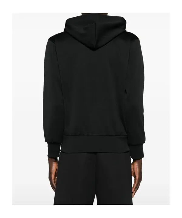 Comme Des Garçons Full Zip Hoodie With Drawstring