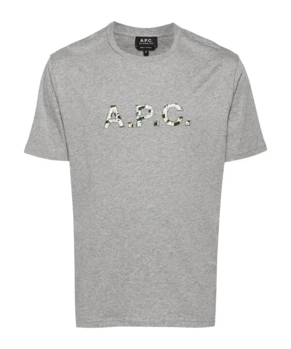 A.p.c. Willow Crewneck T-shirt - Gray