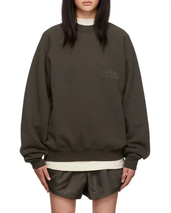 Fear Of God Logo-appliqué Crewneck Sweatshirt