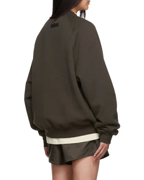 Fear Of God Logo-appliqué Crewneck Sweatshirt