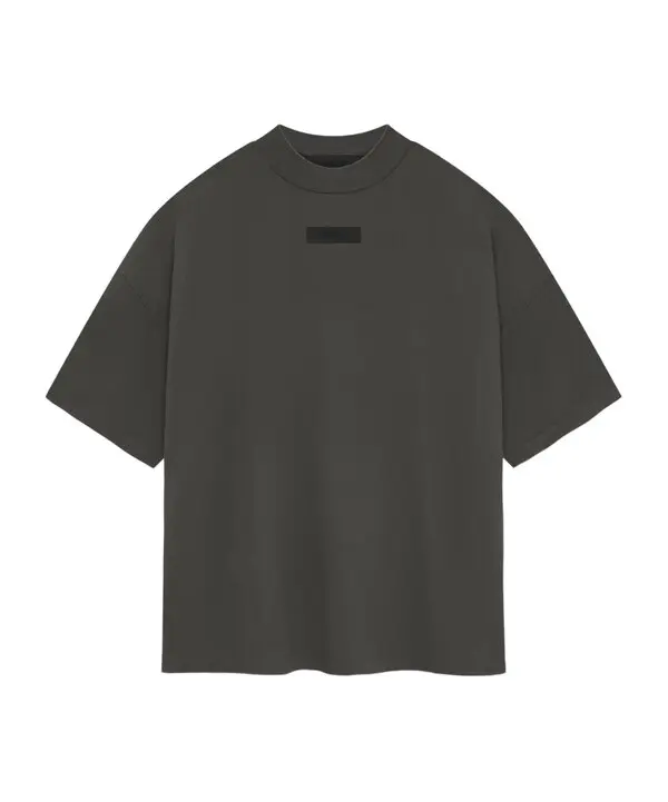 Fear Of God Logo-appliqué Cotton T-shirt - Black