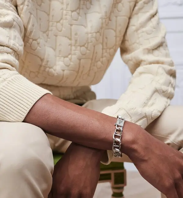 Dior Cd Icon Chain Link Bracelet