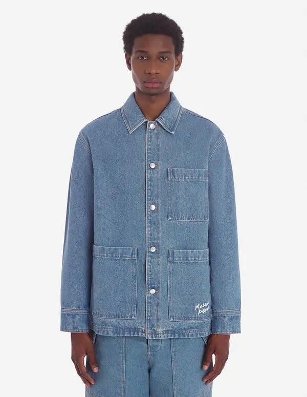 Maison Kitsuné Denim Workwear Jacket