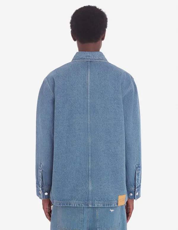 Maison Kitsuné Denim Workwear Jacket