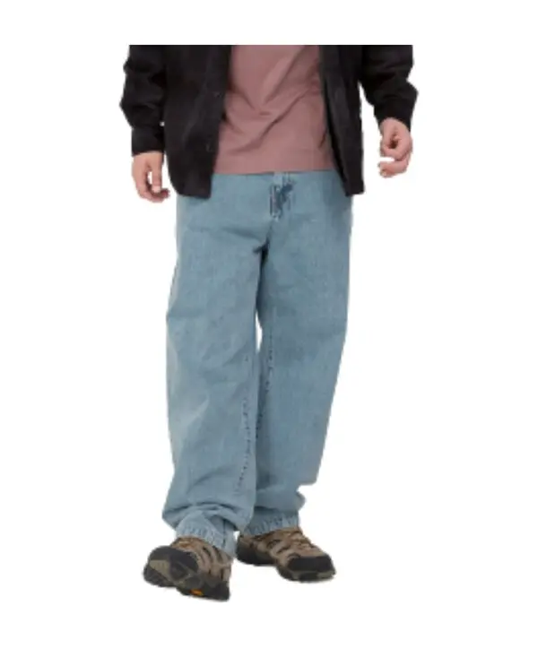 Carhartt Work In Progress Wide Leg Logo Patch Jeans