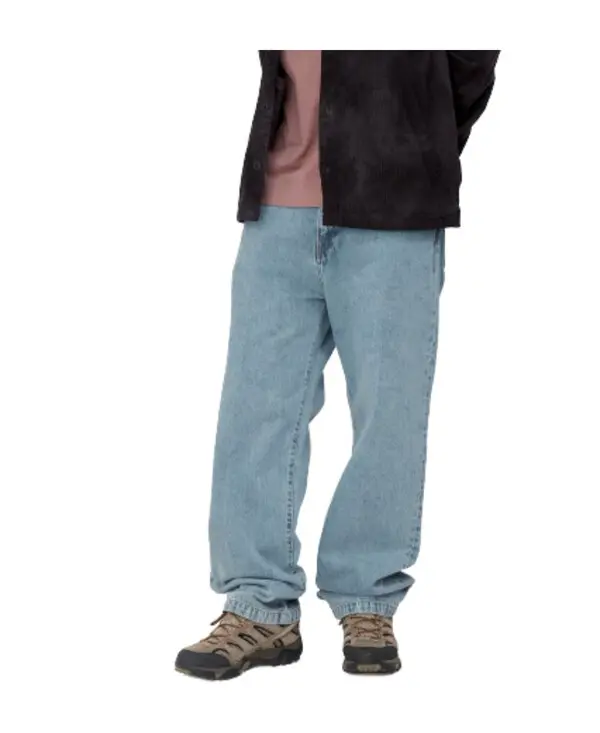Carhartt Work In Progress Wide Leg Logo Patch Jeans
