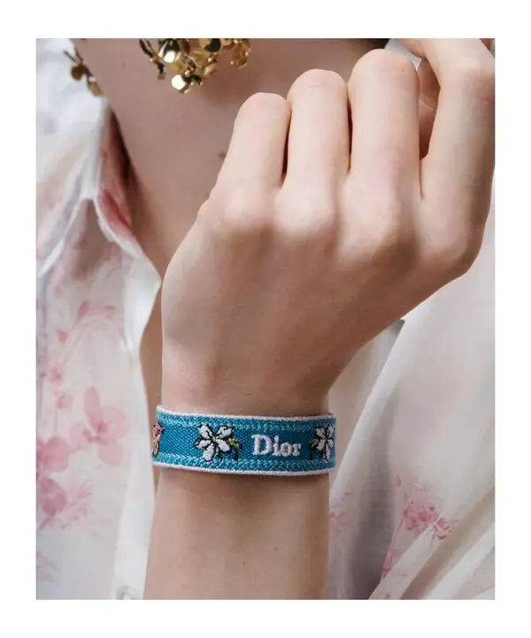 Dior Dioriviera Band Bracelet With Motif