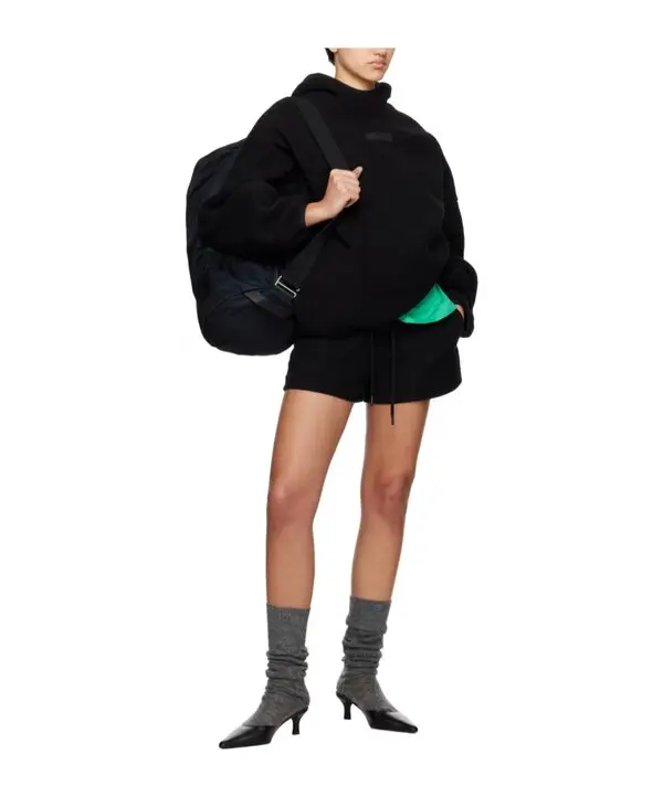 Fear Of God Logo-patch Fleece Hoodie