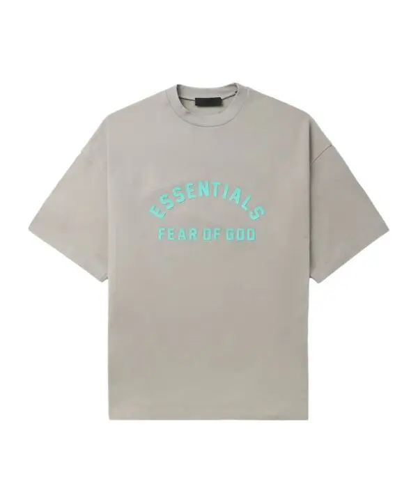 Fear Of God Logo-print Cotton T-shirt - Gray