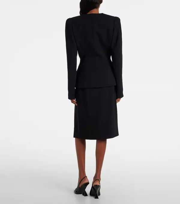 MUGLER Single-breasted Suit Jacket