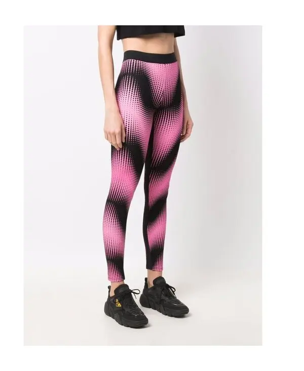 Rabanne Graphic Printed Elasticated Waistband Leggings