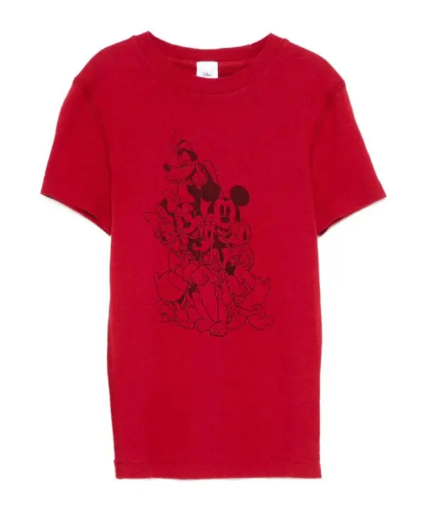 RE/DONE X Disney Graphic Print T-shirt - Red