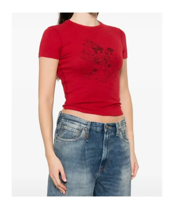 RE/DONE X Disney Graphic Print T-shirt
