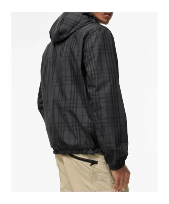 Burberry Reversible Check Hooded Jacket