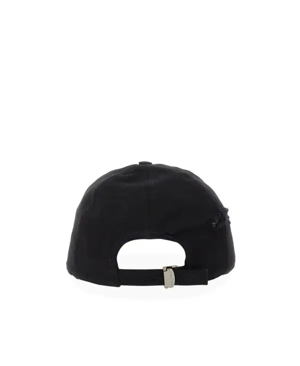 Dolce & Gabbana Dolce Gabbana Logo-plaque Distressed Baseball Cap