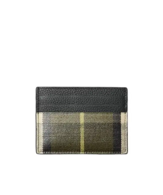 Burberry Tall Check Card Case