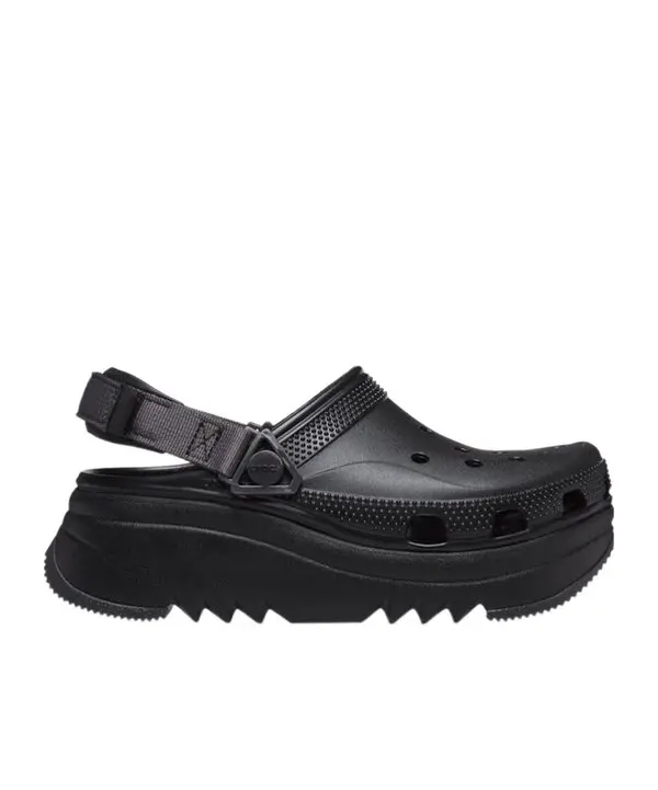 CROCS Round-head Hole Shoes - Black