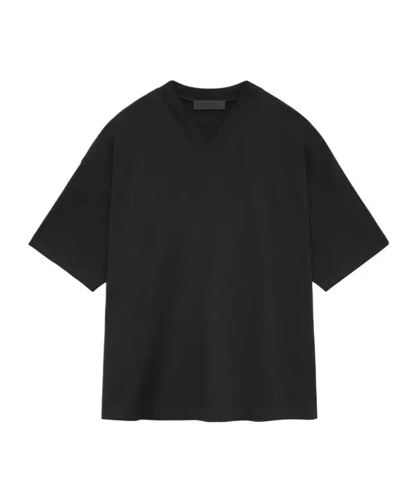 Fear Of God Logo-print Cotton T-shirt - Black