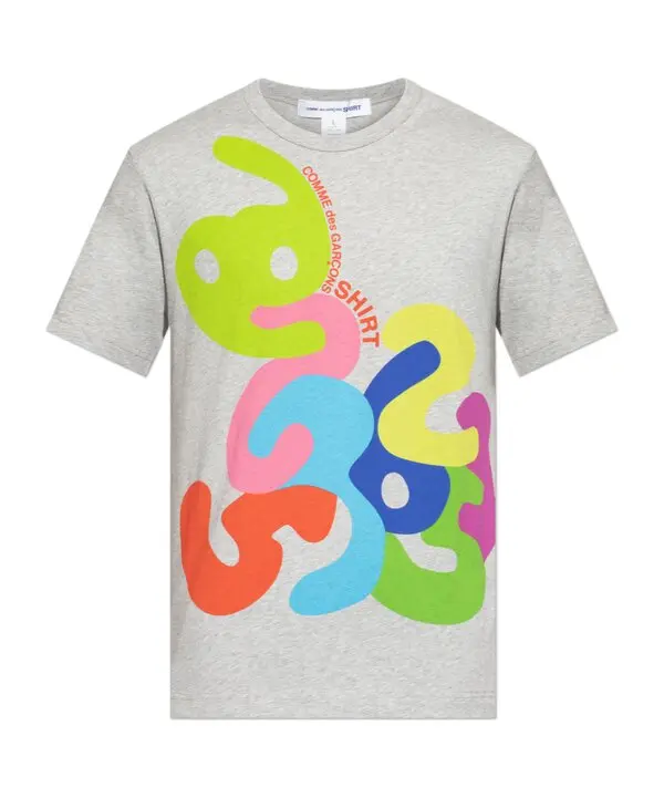 Comme Des Garçons Short Sleeve T-shirt - Grey