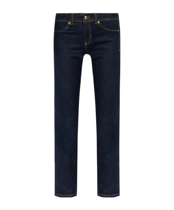 Versace Slim Fit Designer Jeans - Black