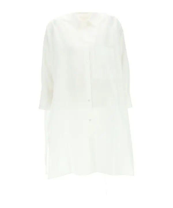 JIL SANDER Long-sleeved A-line Shirt Dress
