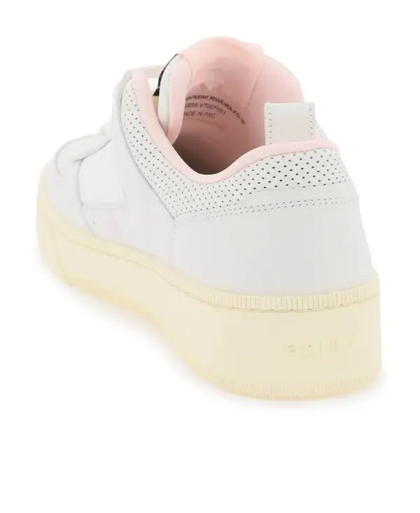 Bally Round Toe Low Top Sneakers