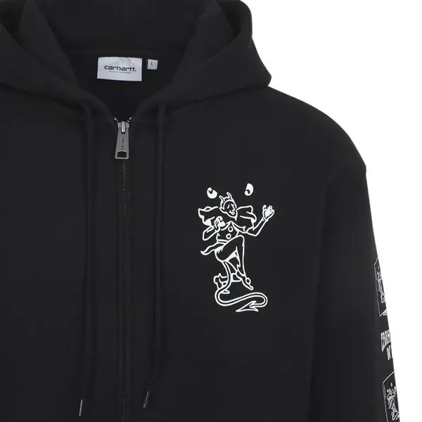 Carhartt Graphic Print Zip-up Hoodie
