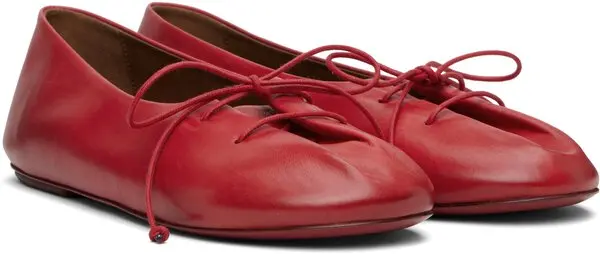 Marsèll Girella Leather Ballerina Flats