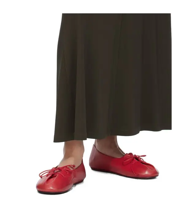 Marsèll Girella Leather Ballerina Flats