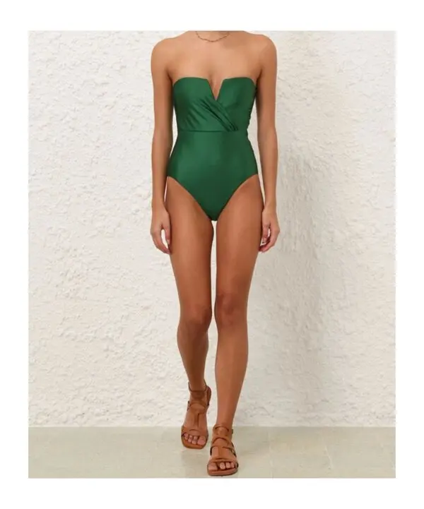 Zimmermann One Piece Swimsuit With Detachable Straps