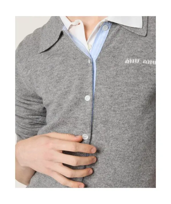 Miu Miu Button-up Cardigan