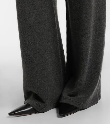 THE ROW Cashmere Wide-leg Pants