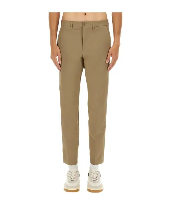 Hugo Boss Straight-leg Trousers - Brown