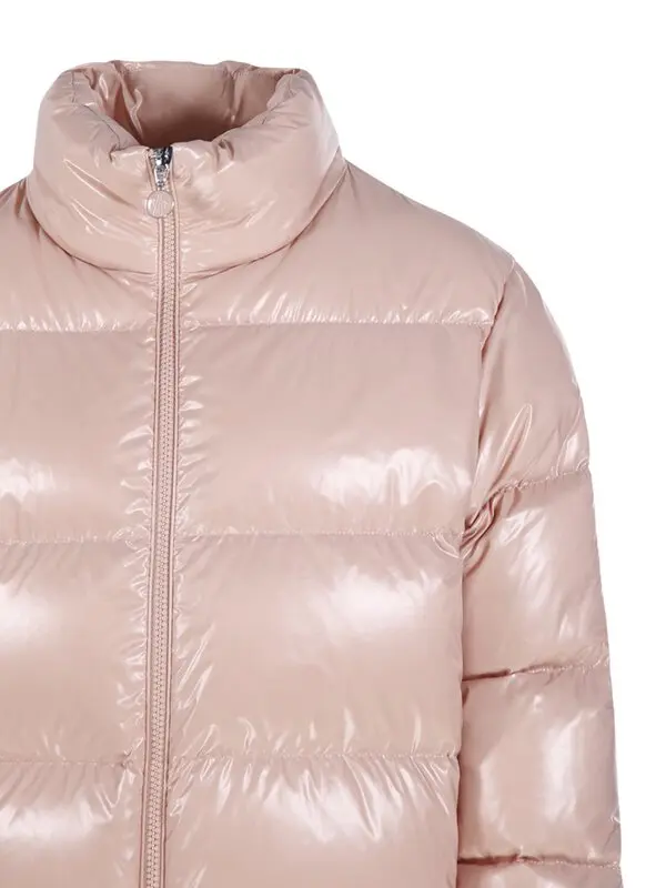 Moncler Abbadia Quilted Zip-up Down Jacket - Pink