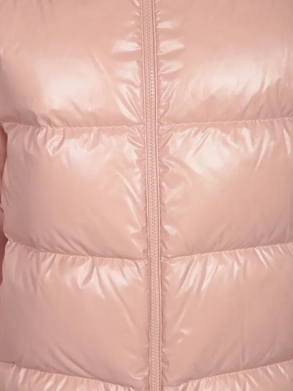 Moncler Abbadia Quilted Zip-up Down Jacket - Pink