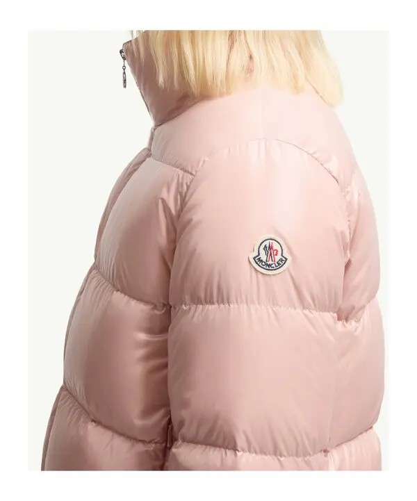 Moncler Abbadia Quilted Zip-up Down Jacket - Pink